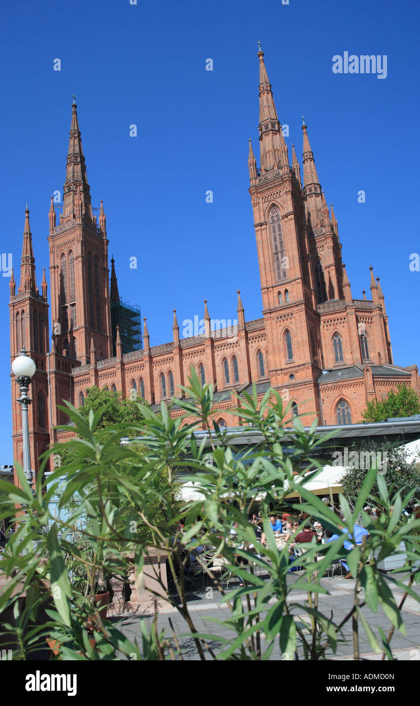 Wiesbaden marktkirche hi-res stock photography and images - Alamy