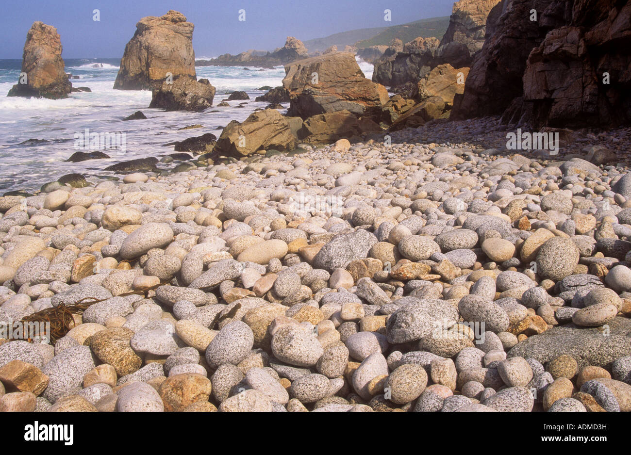 Garrapata State Beach on the Big Sur Coast of California, USA Stock ...