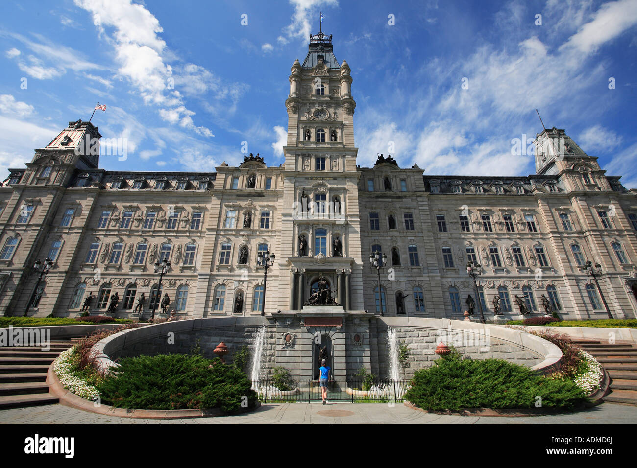 Canada Quebec Québec City Assemblée Nationale Parliament Stock Photo ...
