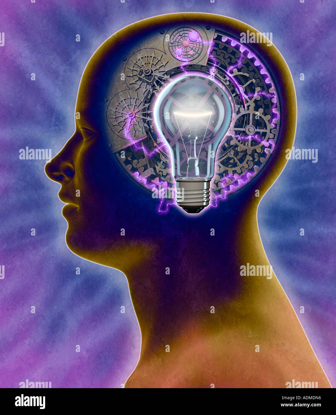 Moment of Inspiration Stock Photo - Alamy