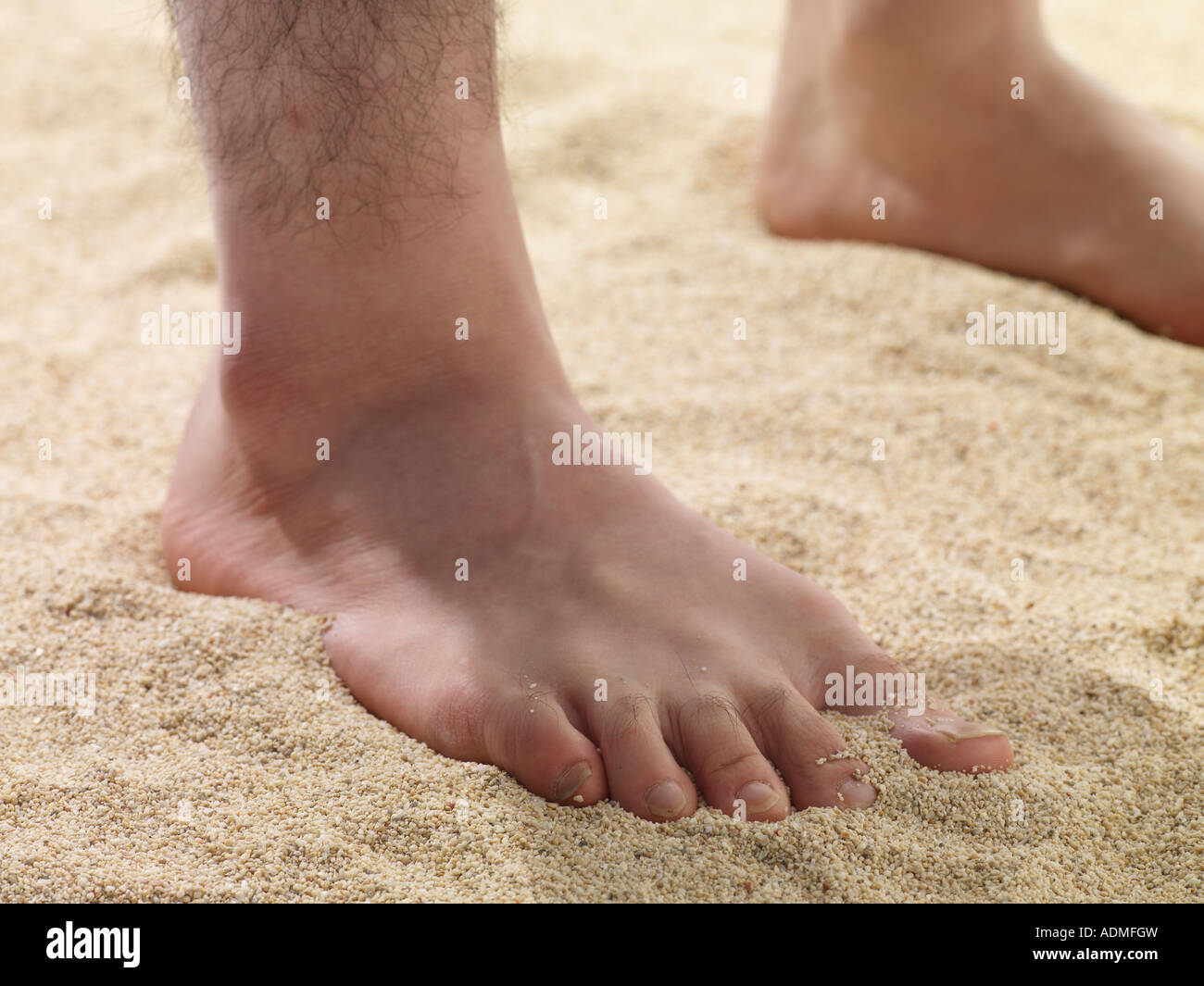 Hairy man beach hi-res stock photography and images - Alamy