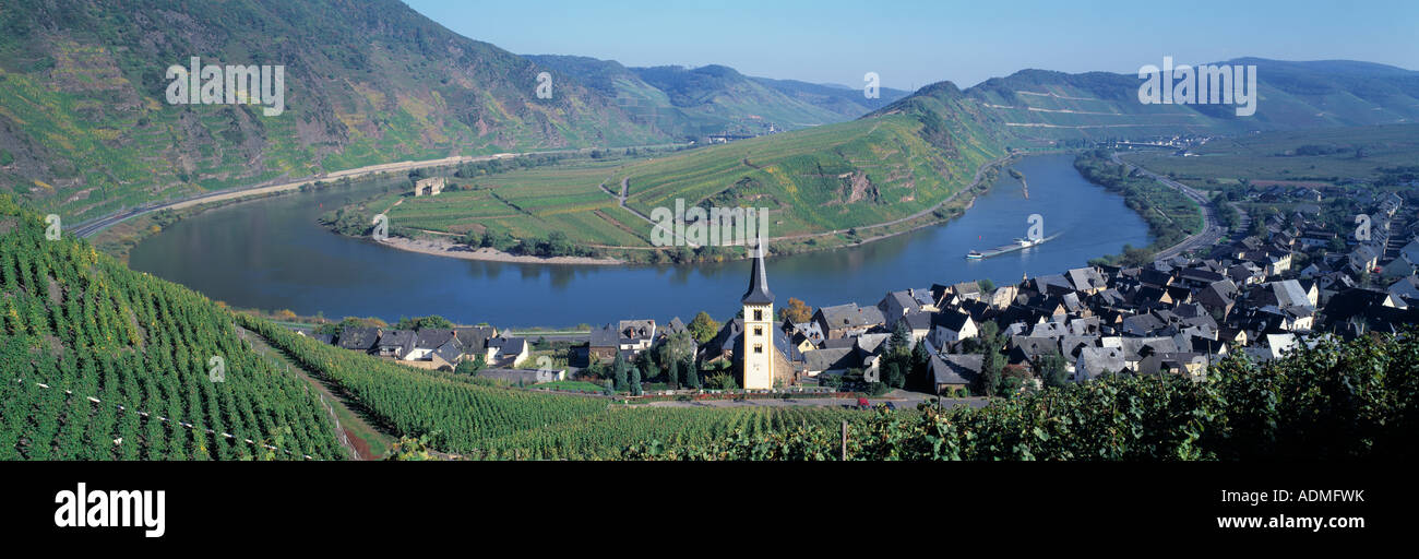 Bremm, Mosel River, Vineyards, Germany Stock Photo - Alamy