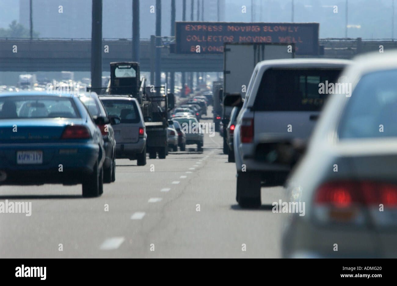 traffic congestion highway Stock Photo - Alamy