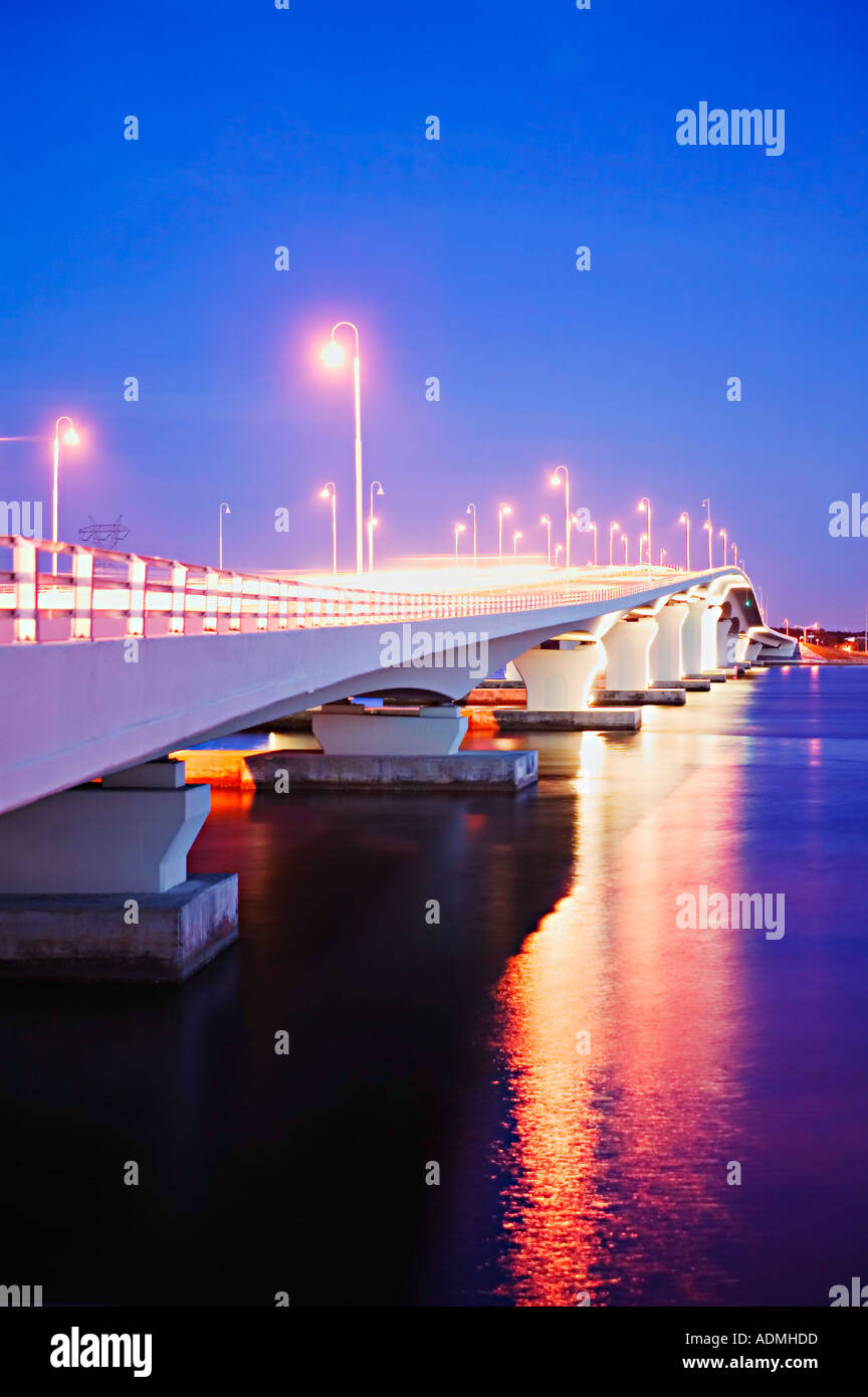Bridge with Traffic Stock Photo - Alamy