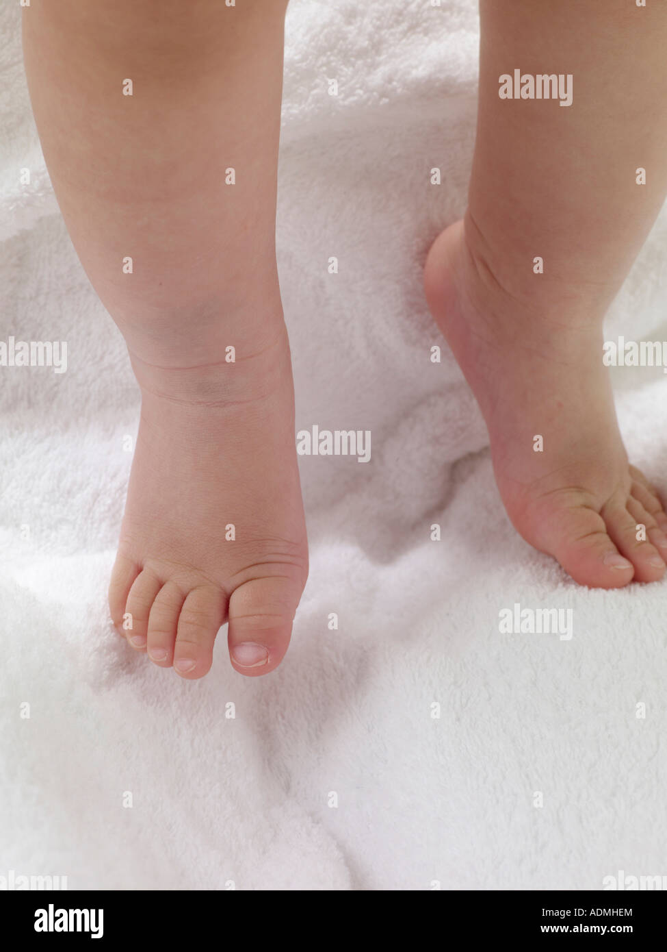 Close up of infant s legs Stock Photo - Alamy
