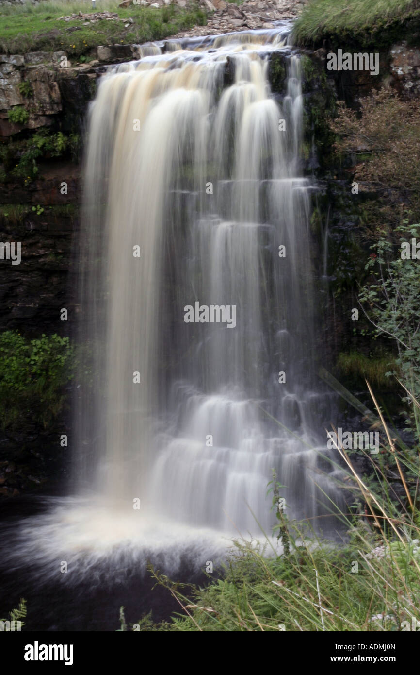 Hell Gill Force Waterfall Stock Photo - Alamy