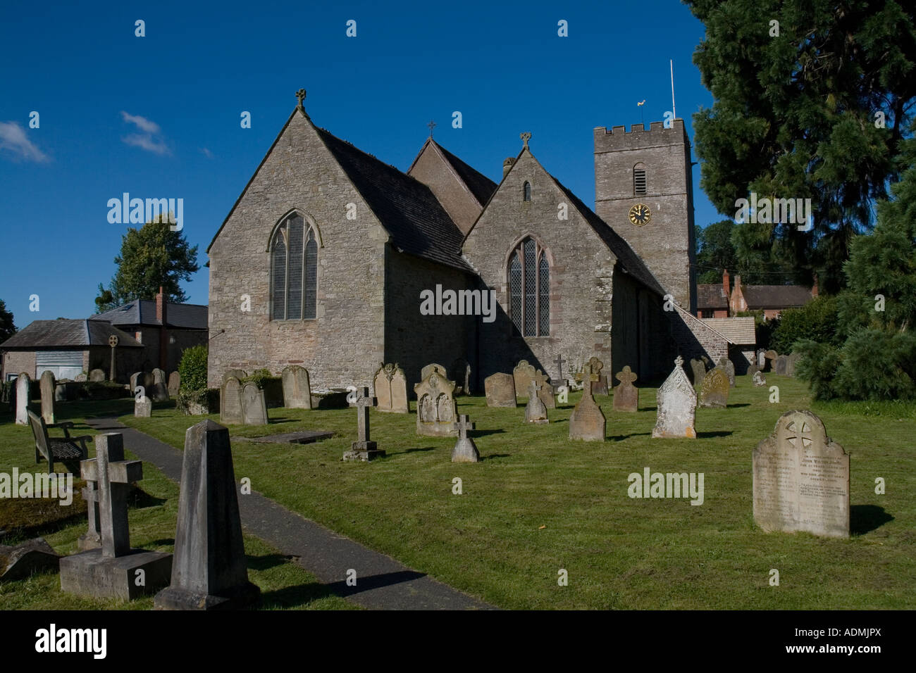 St Mary Magdalene Church, Eardisley, Herefordshire Stock Photo - Alamy