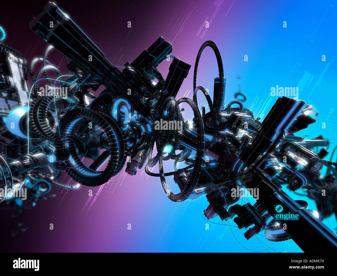 High complexity parts hi-res stock photography and images - Alamy