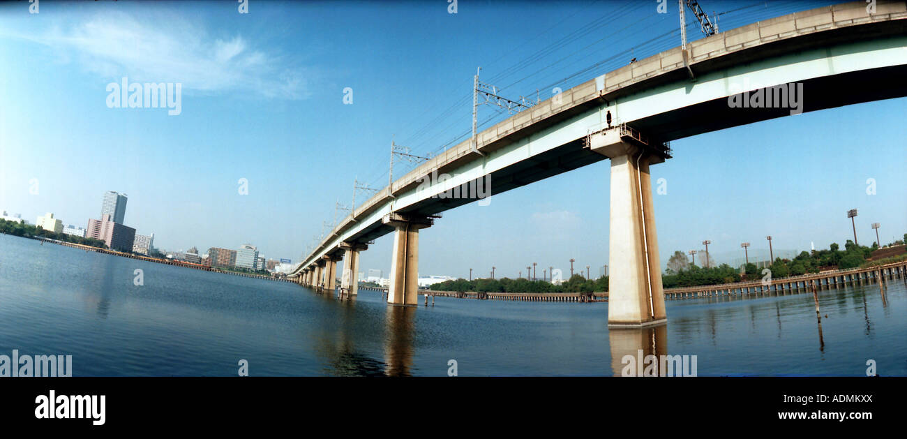 Bridge over the sea Stock Photo - Alamy