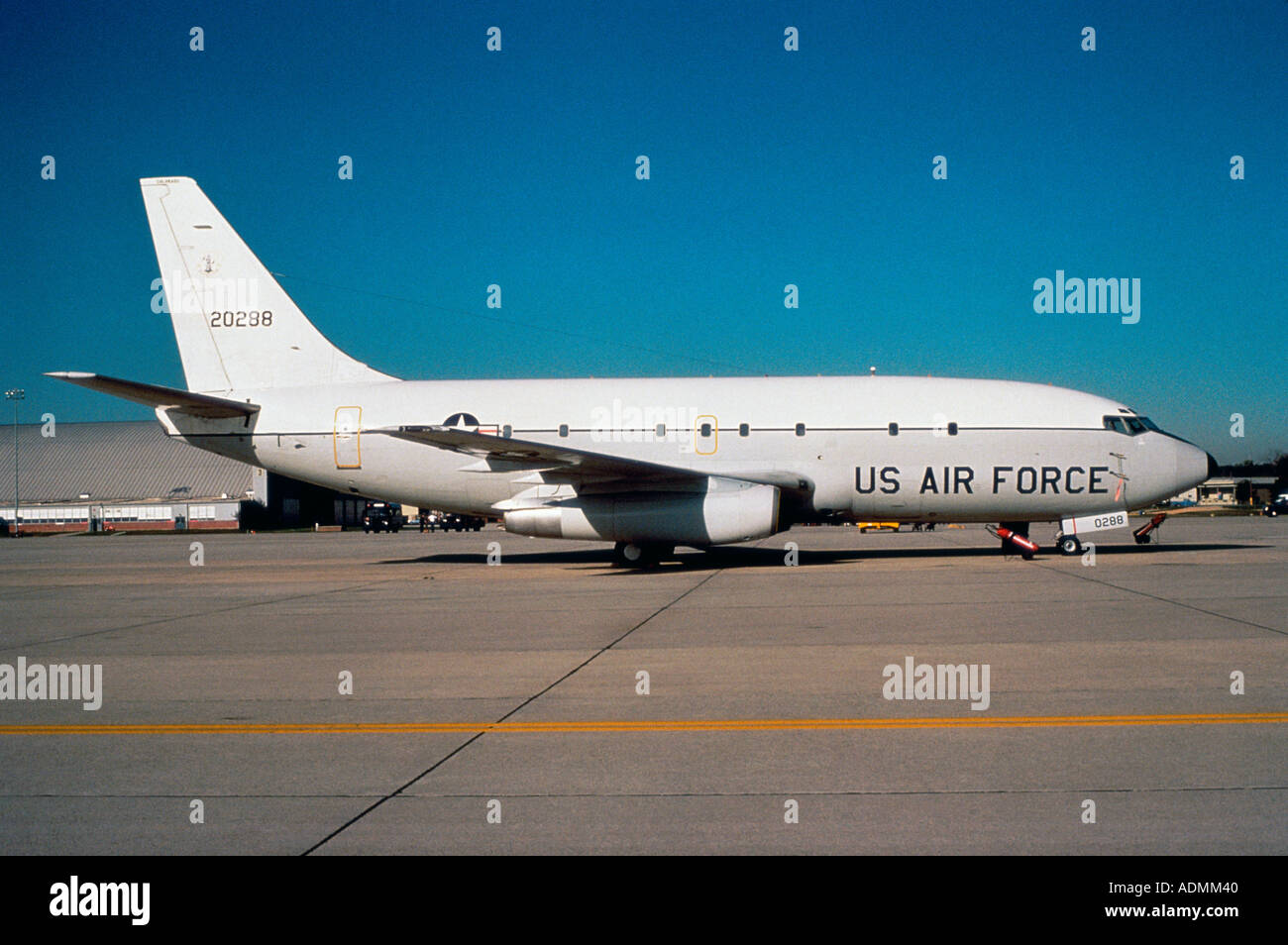 Side profile of a T-43A navigation training aircraft Stock Photo - Alamy