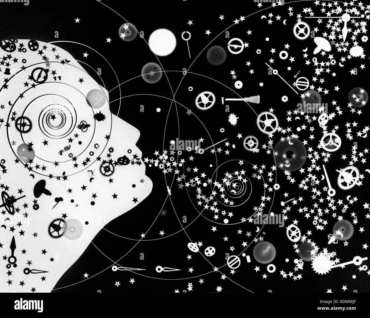 Opposites and profile hi-res stock photography and images - Alamy