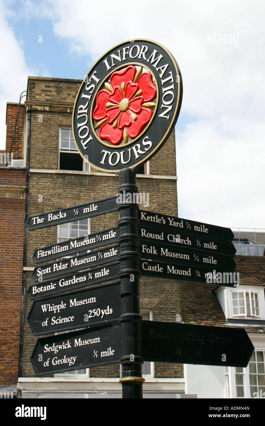City of cambridge signpost hi-res stock photography and images - Alamy