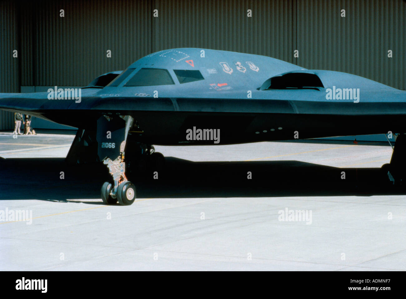 Close-up of a B-2 Stealth Bomber Stock Photo - Alamy