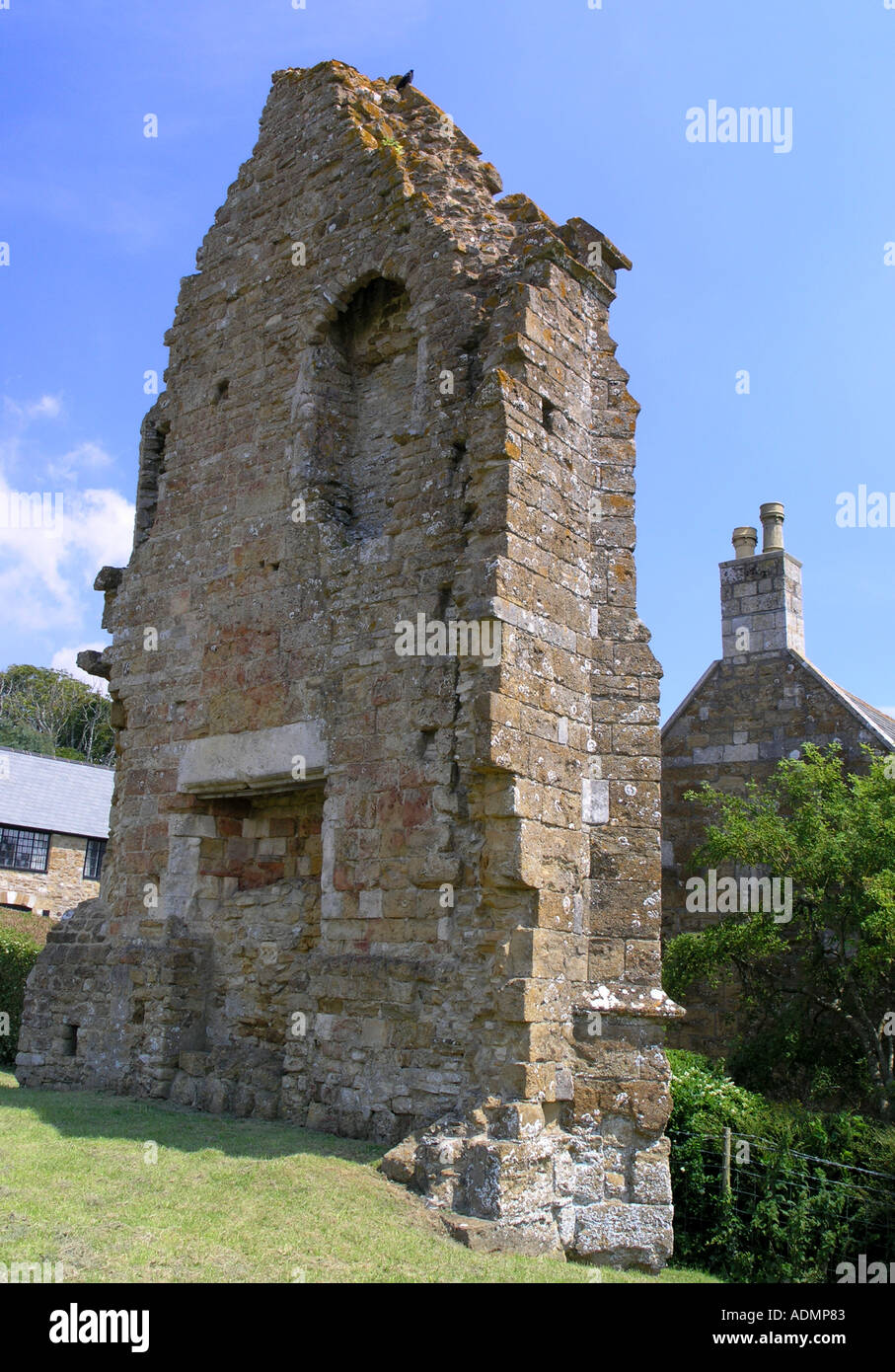 Abbotsbury Abbey Ruins in Dorset Stock Photo - Alamy