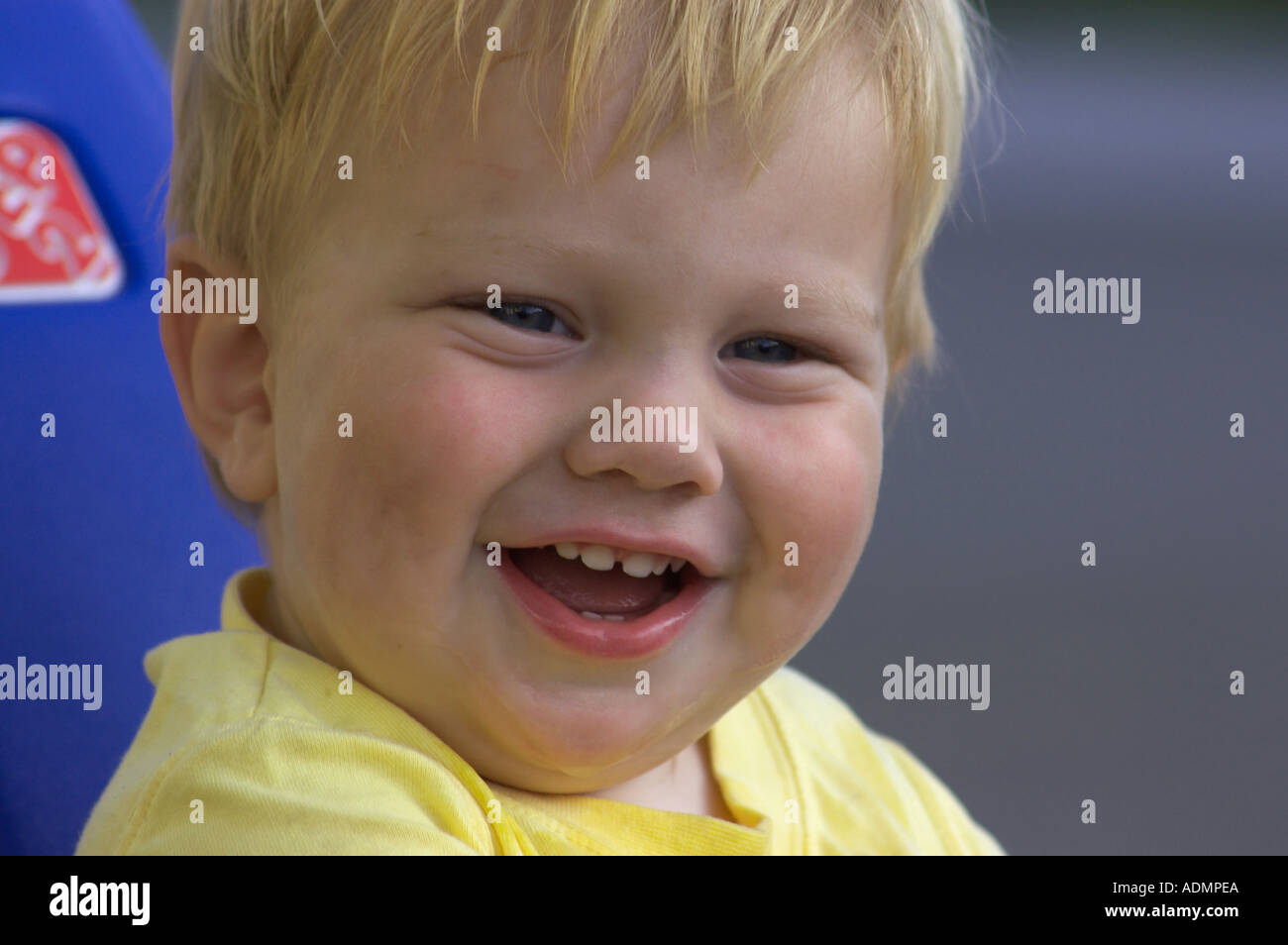 laughing toddler face Stock Photo - Alamy
