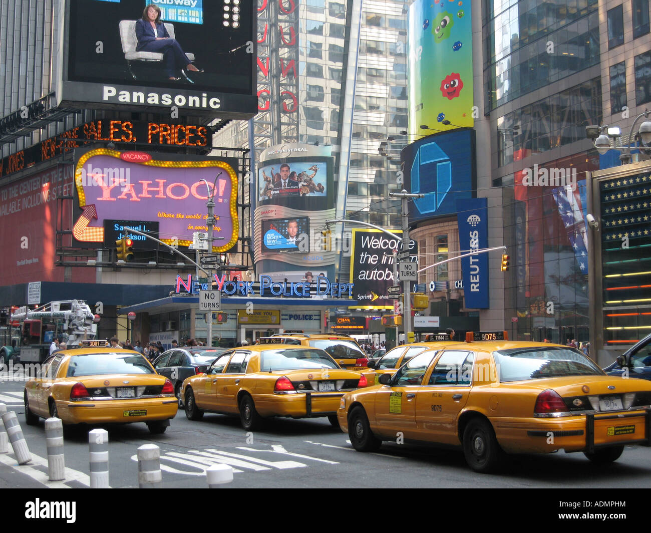 Time Square in New York City Stock Photo - Alamy