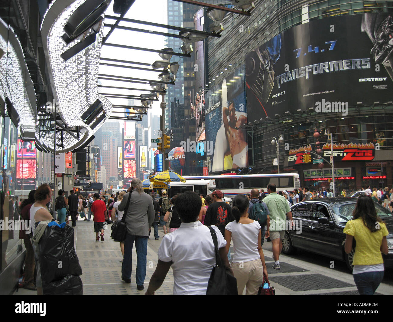 Time Square in New York City Stock Photo - Alamy