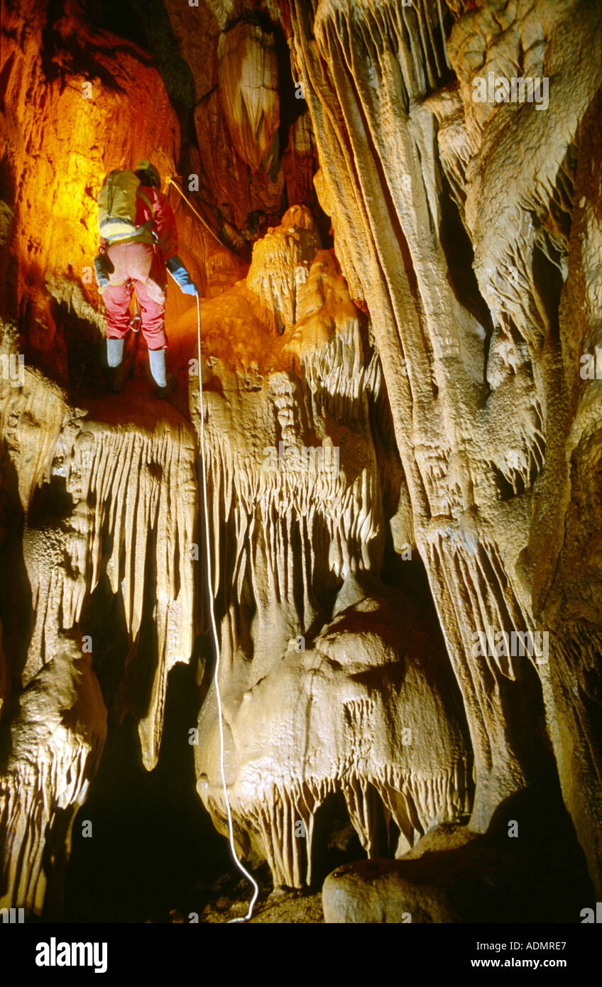 Cave with dropstones hi-res stock photography and images - Alamy
