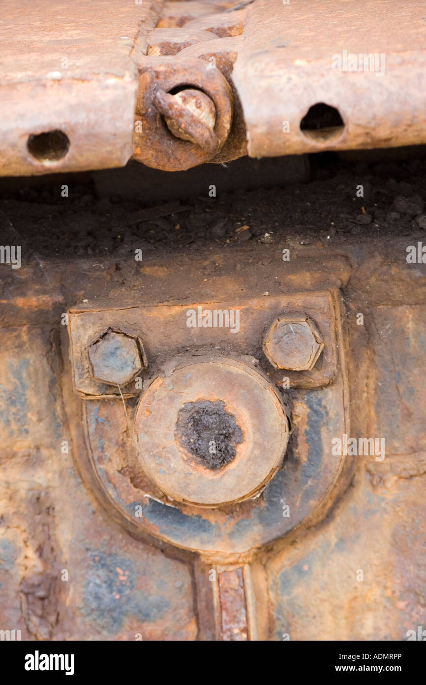 Rusty heavy machinery Stock Photo - Alamy