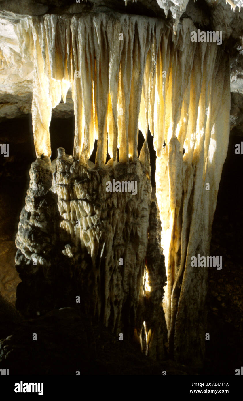 Translucent dropstone formation hi-res stock photography and images - Alamy