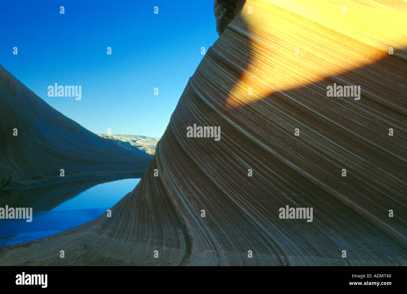 Northern Coyote Buttes, sandstone formation and canyon, sandstone ...