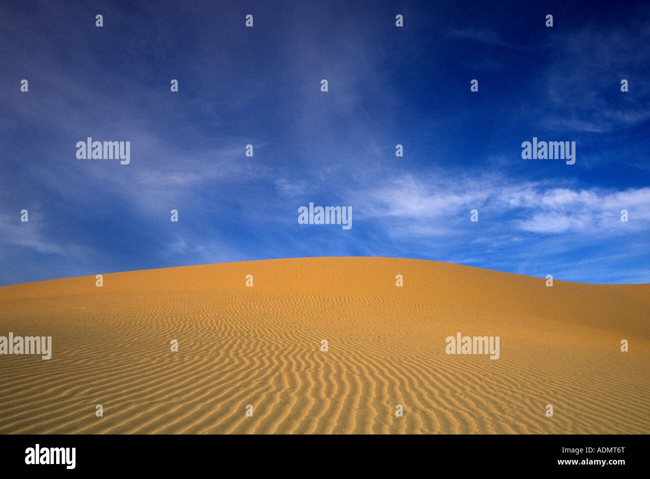 Imperial Sand Dunes National Recreation Area in southern California ...