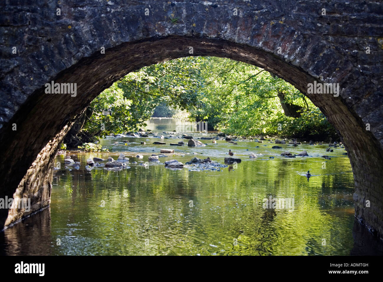 Bridge River Manifold Wetton Mill Derbyshire Stock Photo - Alamy
