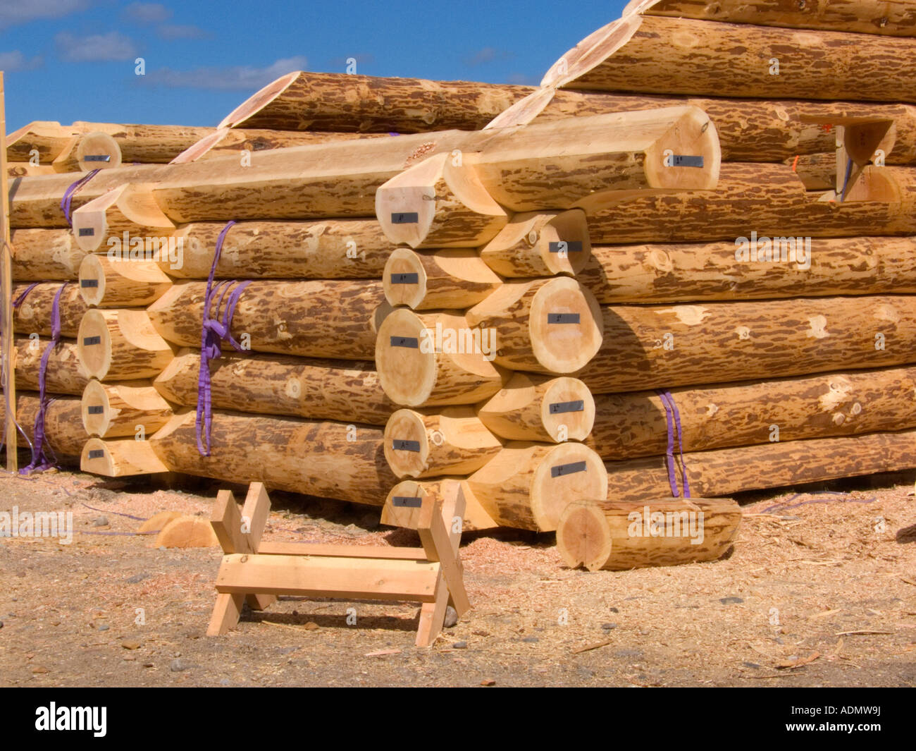 Hand Built Log Cabin High Resolution Stock Photography and Images - Alamy