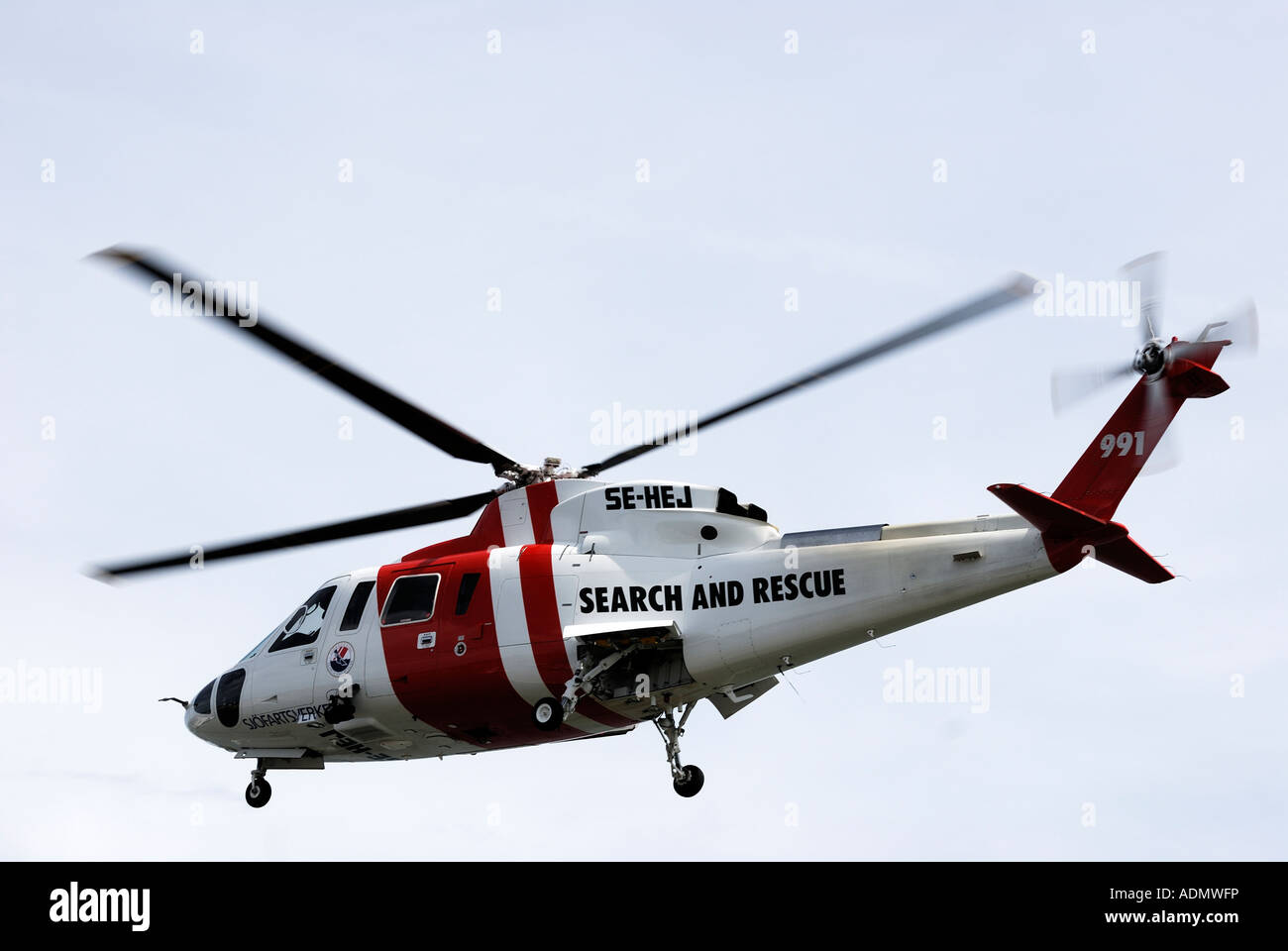 Search and rescue helicopter Stock Photo - Alamy