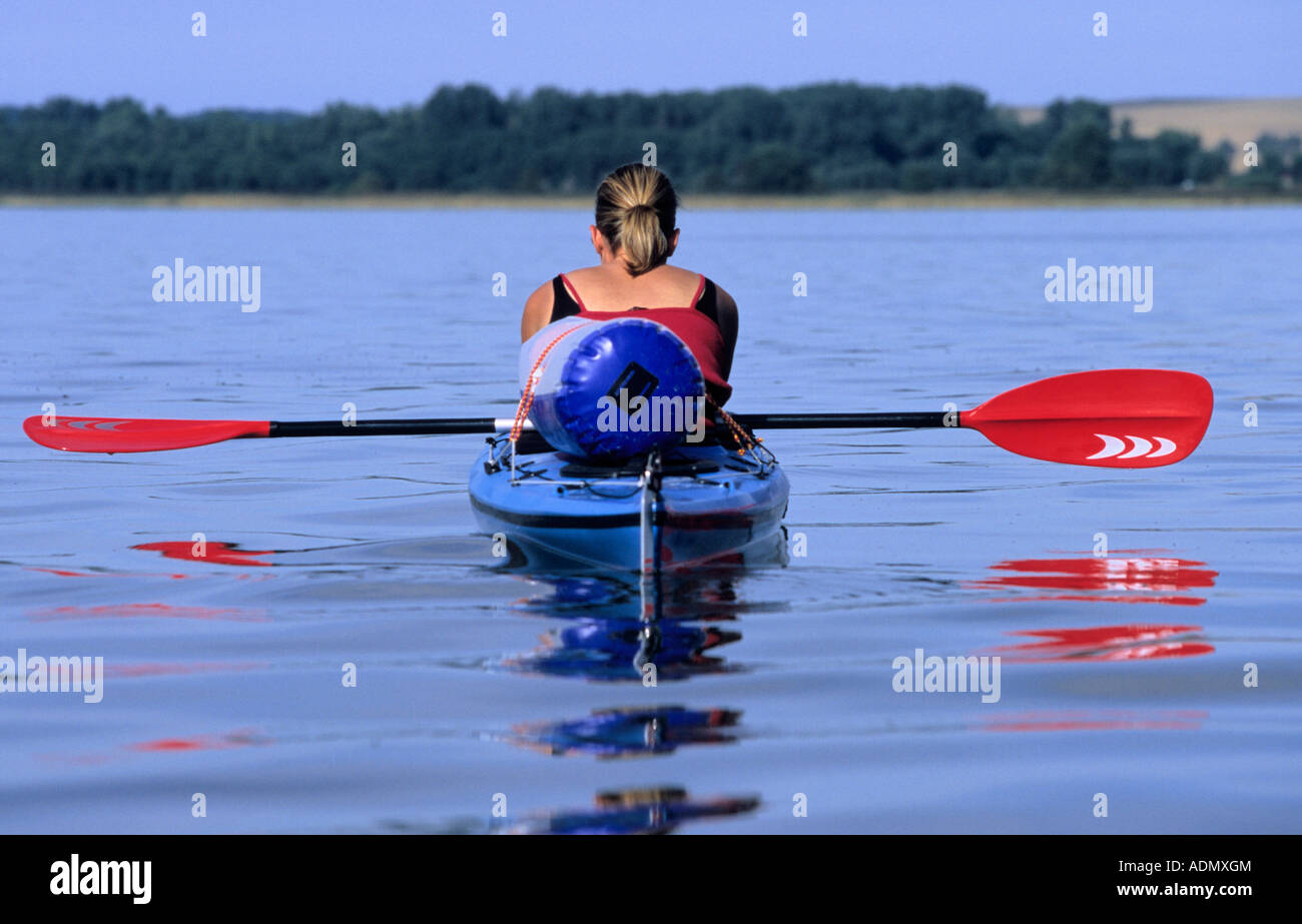 Kayaker from behind hi-res stock photography and images - Alamy