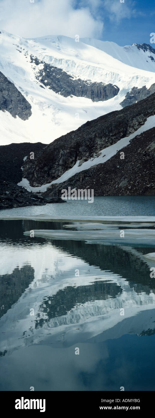 The Blue Lake. The Ak-Tru Gorge. The North-Chuya Range. Altai. Siberia ...