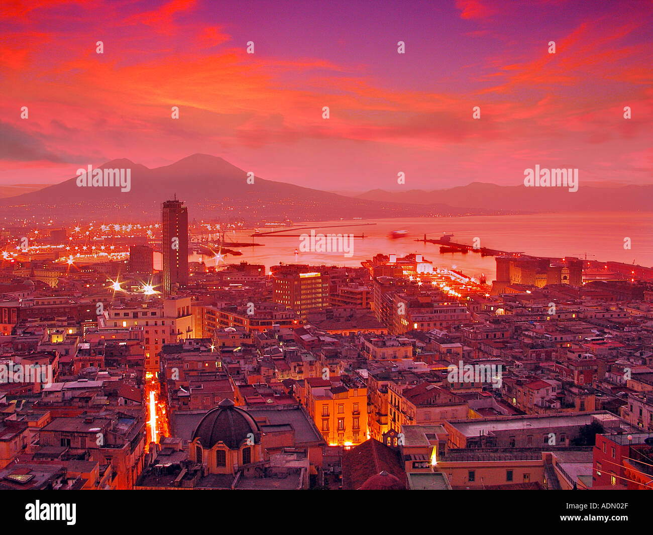 Background neapolitan buildings hi-res stock photography and images - Alamy