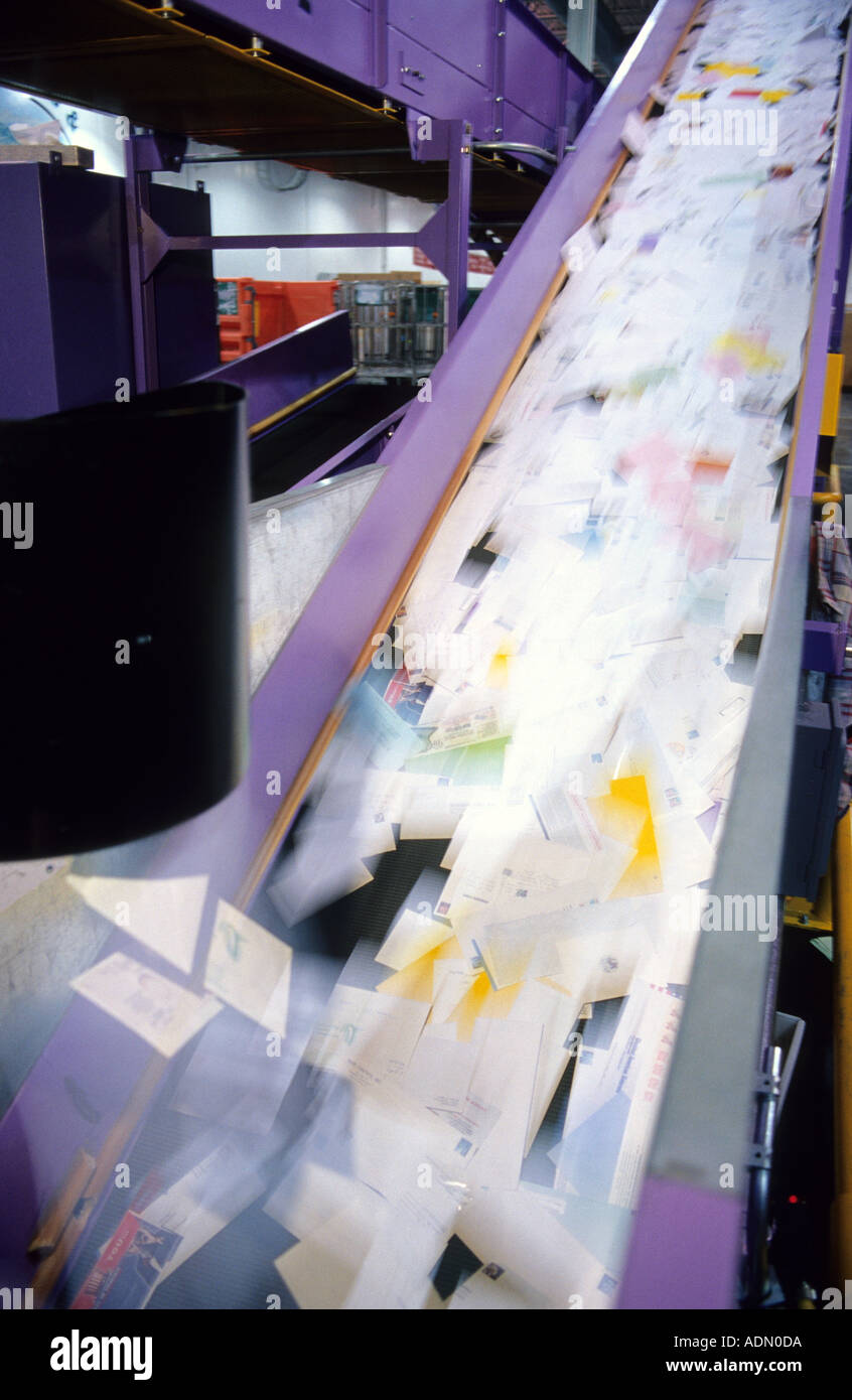Regional automated mail sorting facility in Boise Idaho Stock Photo - Alamy