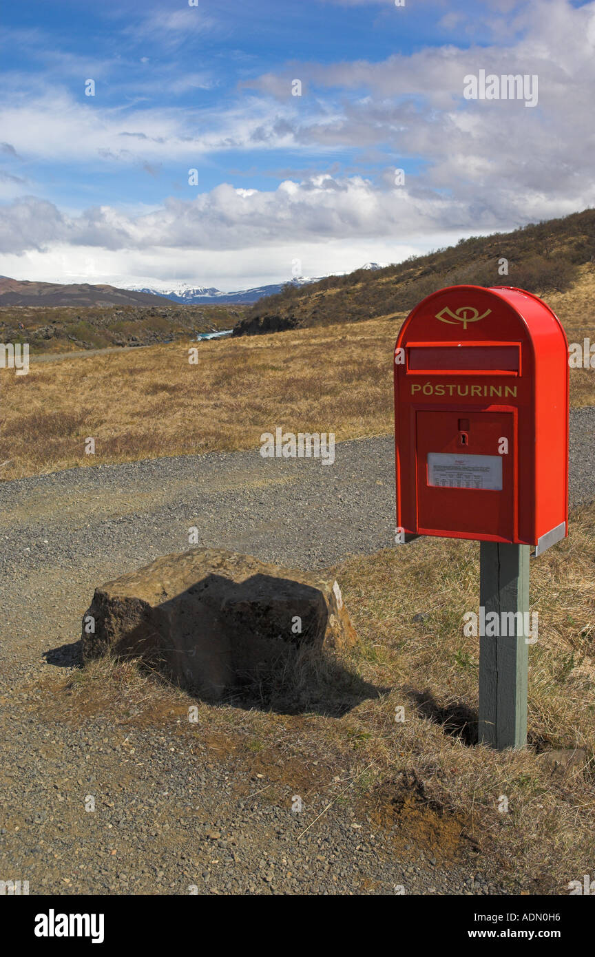 Icelandic post box hi-res stock photography and images - Alamy