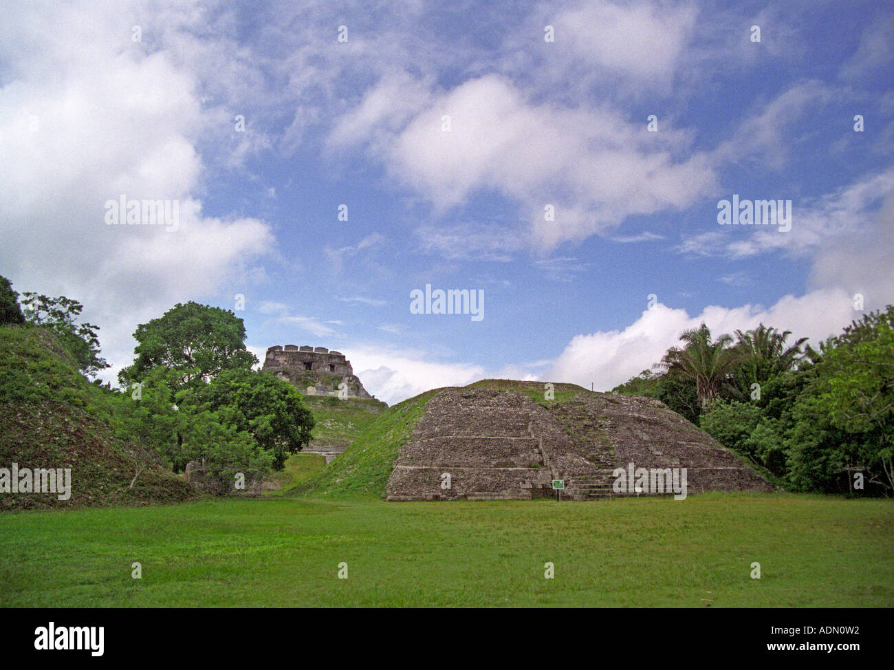 XUNANTUNICH BELIZE CENTRAL AMERICA August El Castillo is 130 ft tall ...