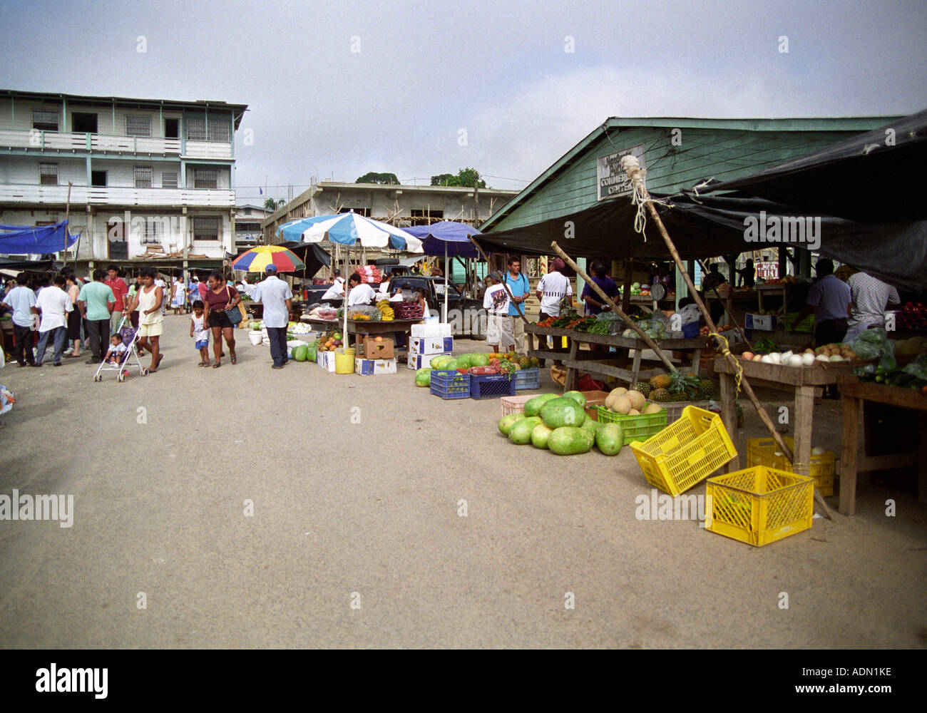 SAN IGNACIO BELIZE CENTRAL AMERICA August the weekly market day popular ...