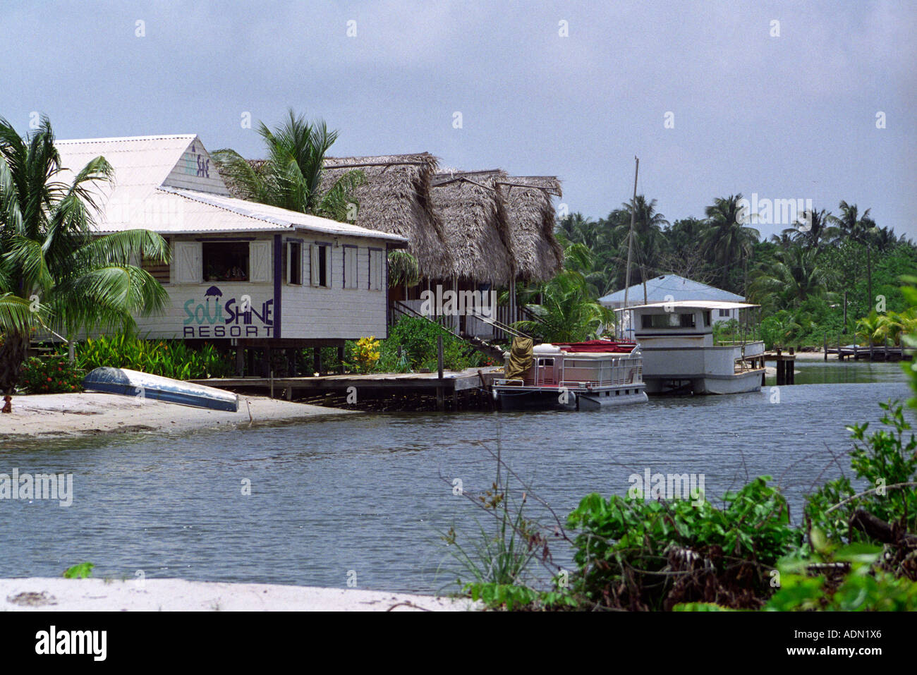 PLACENCIA BELIZE CENTRAL AMERICA August River side resort in one of ...