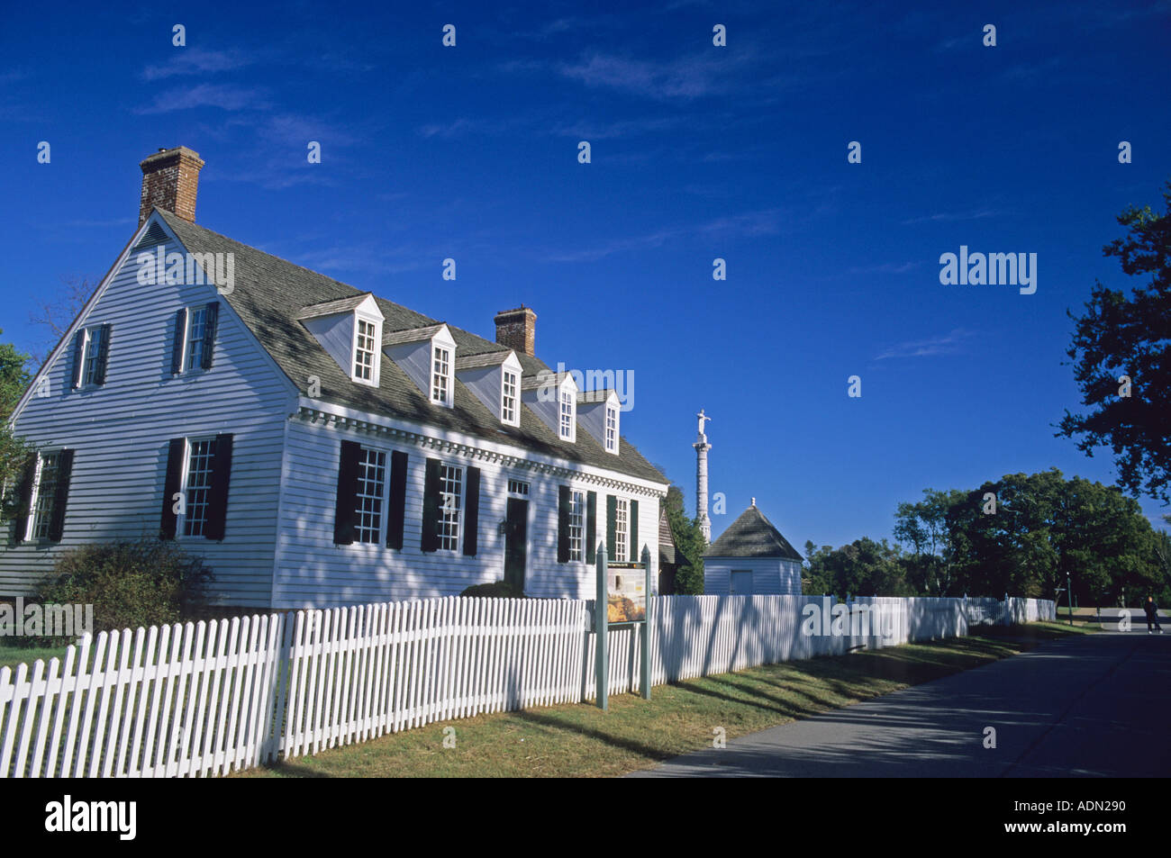 The Dudley Diggs house circa 1760 in Yorktown Virginia Stock Photo - Alamy