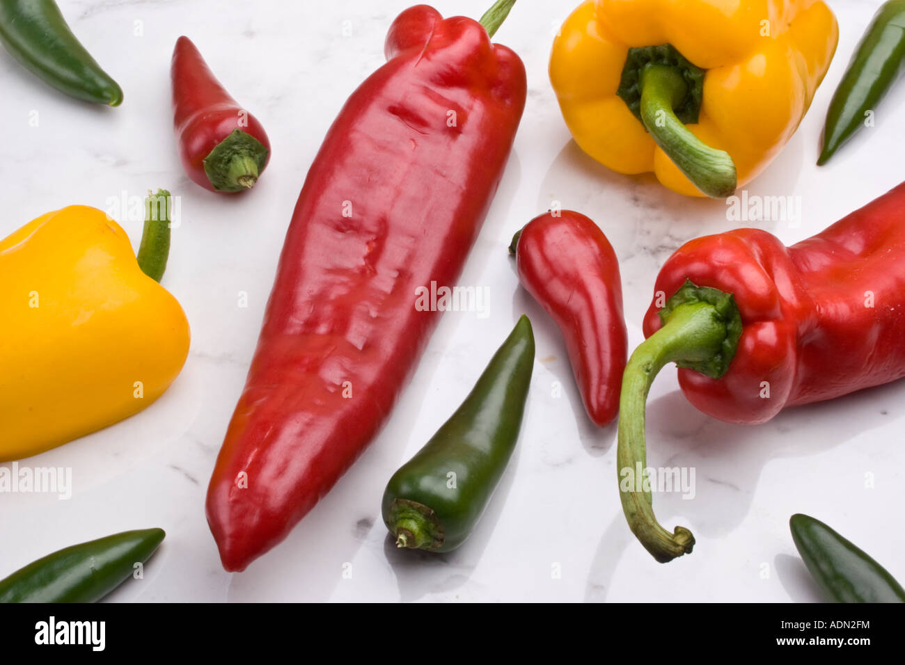 Capsicum peppers mixed hi-res stock photography and images - Alamy