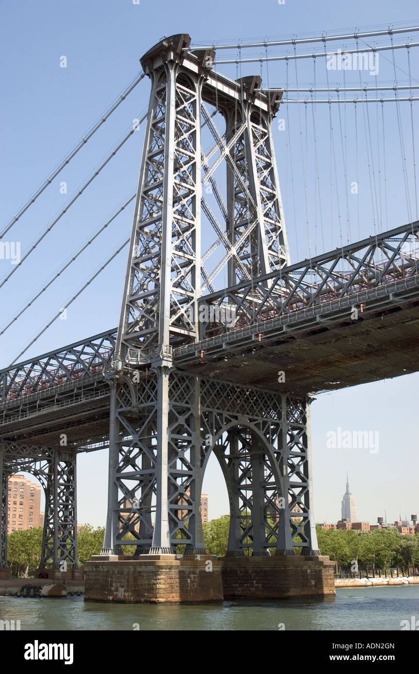 Williamsburg Bridge, Manhattan, New York Stock Photo - Alamy