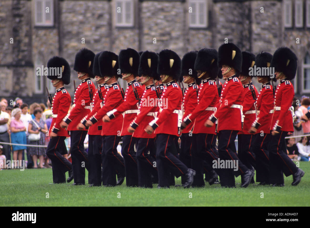 The changing of the guards at Parliament in Ottawa Canada Stock Photo ...