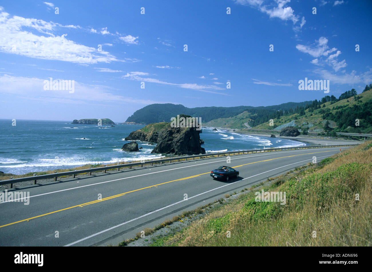 Oregon coast highway car hi-res stock photography and images - Alamy