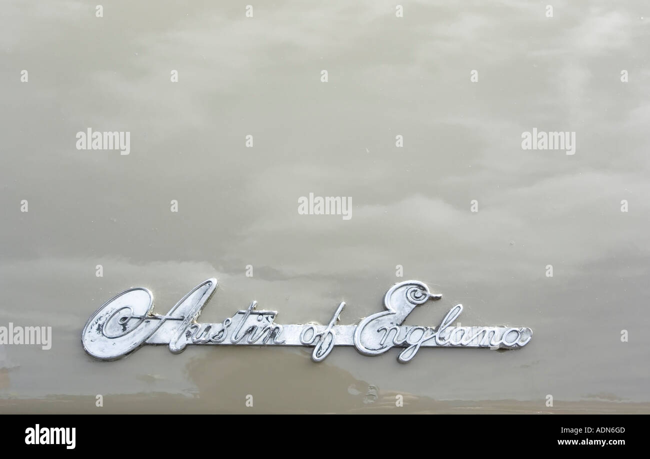 Austin A70 Hereford logo Stock Photo - Alamy