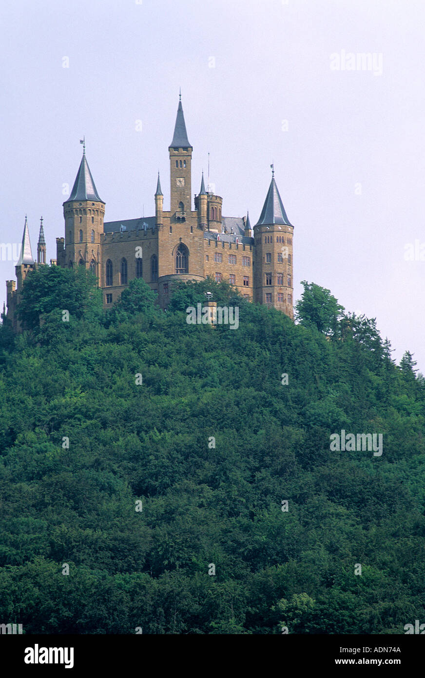 Kaiser Wilhelm s Hohenzollern Castle in Germany Stock Photo - Alamy