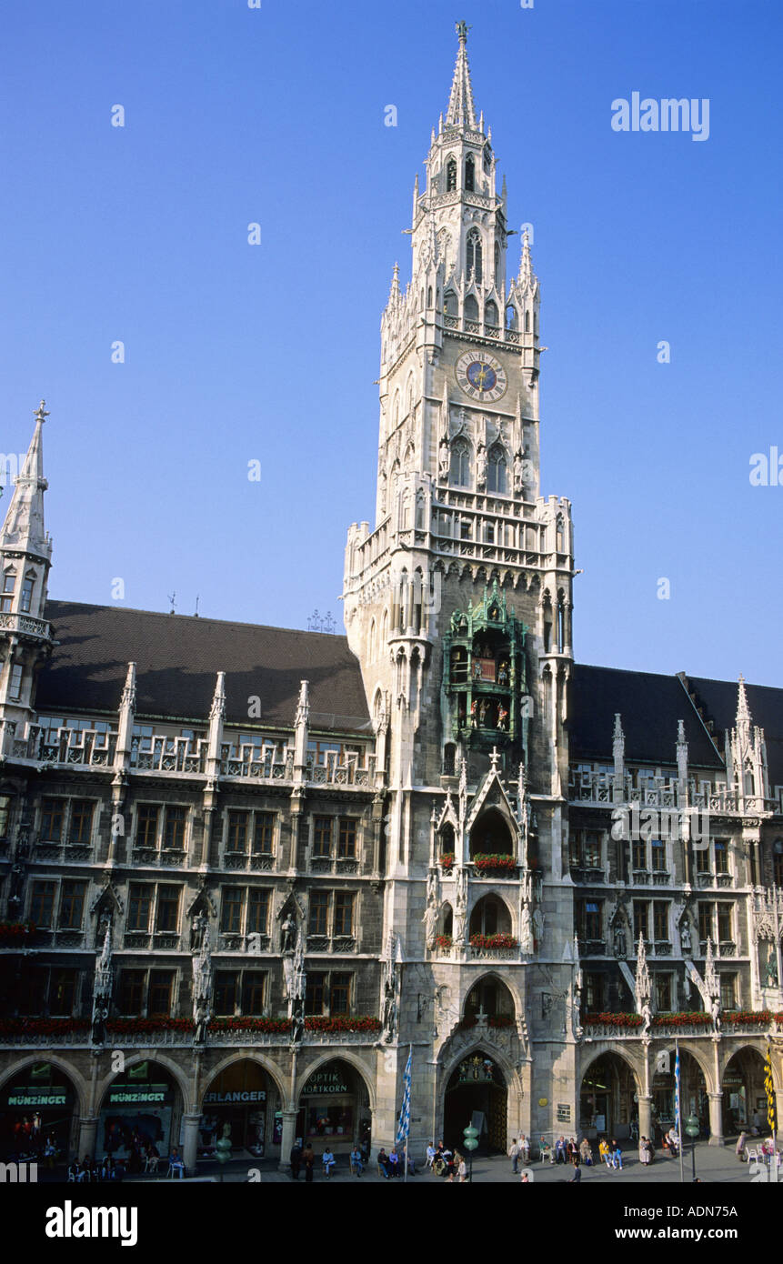 City hall in munich hi-res stock photography and images - Alamy