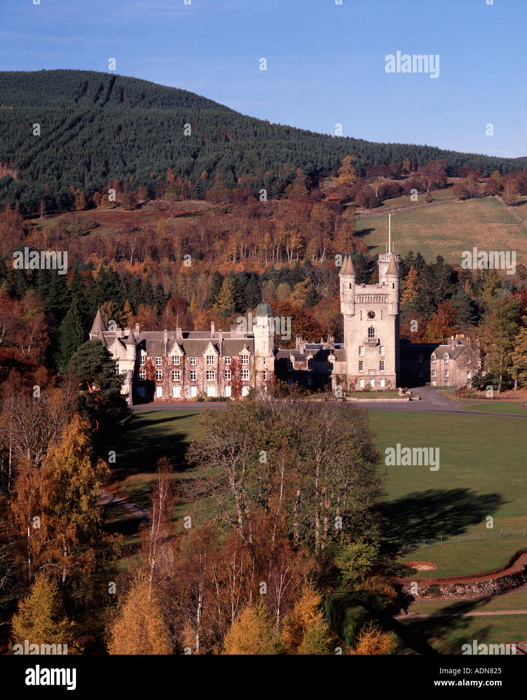UK Scotland Aberdeenshire Royal Deeside Balmoral Castle Stock Photo - Alamy