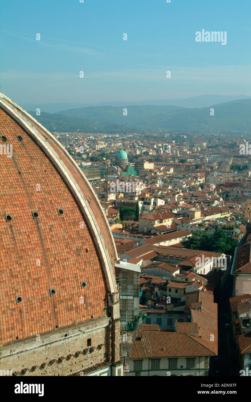 Rooftops florence seen from duomo hi-res stock photography and images ...
