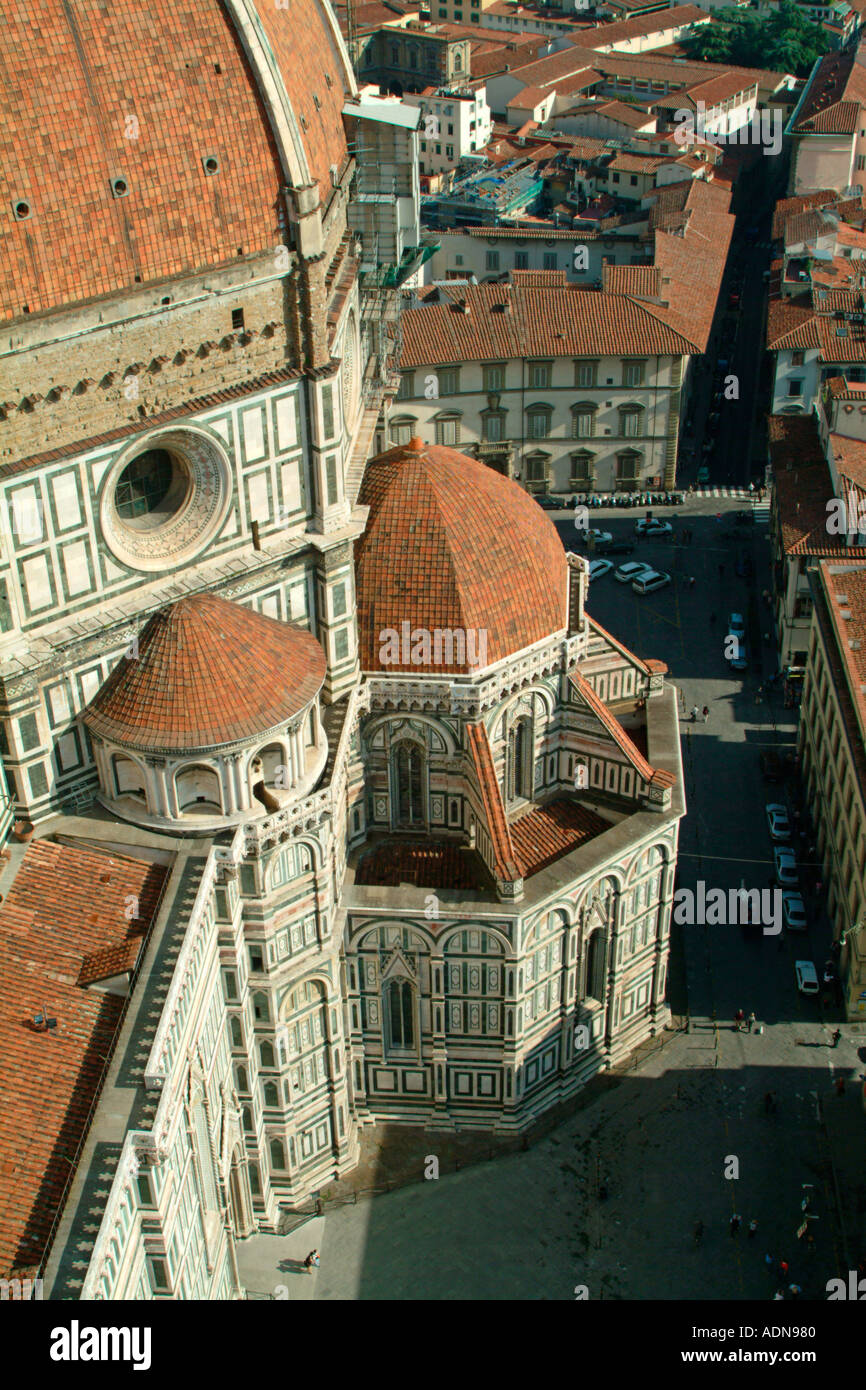 Rooftops florence seen from duomo hi-res stock photography and images ...