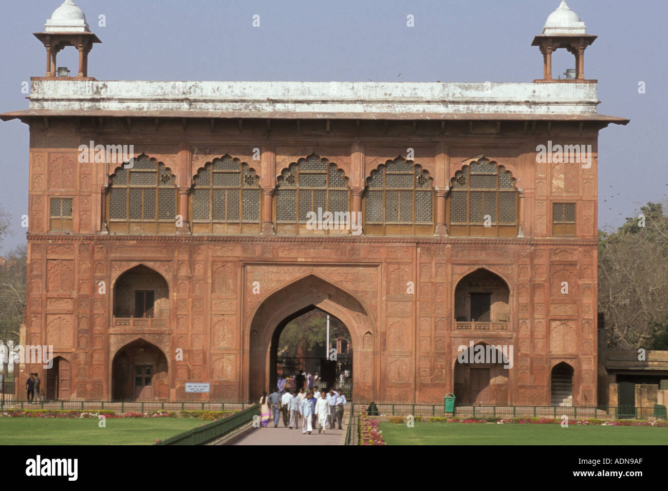 India Old Delhi the Red Fort Stock Photo - Alamy