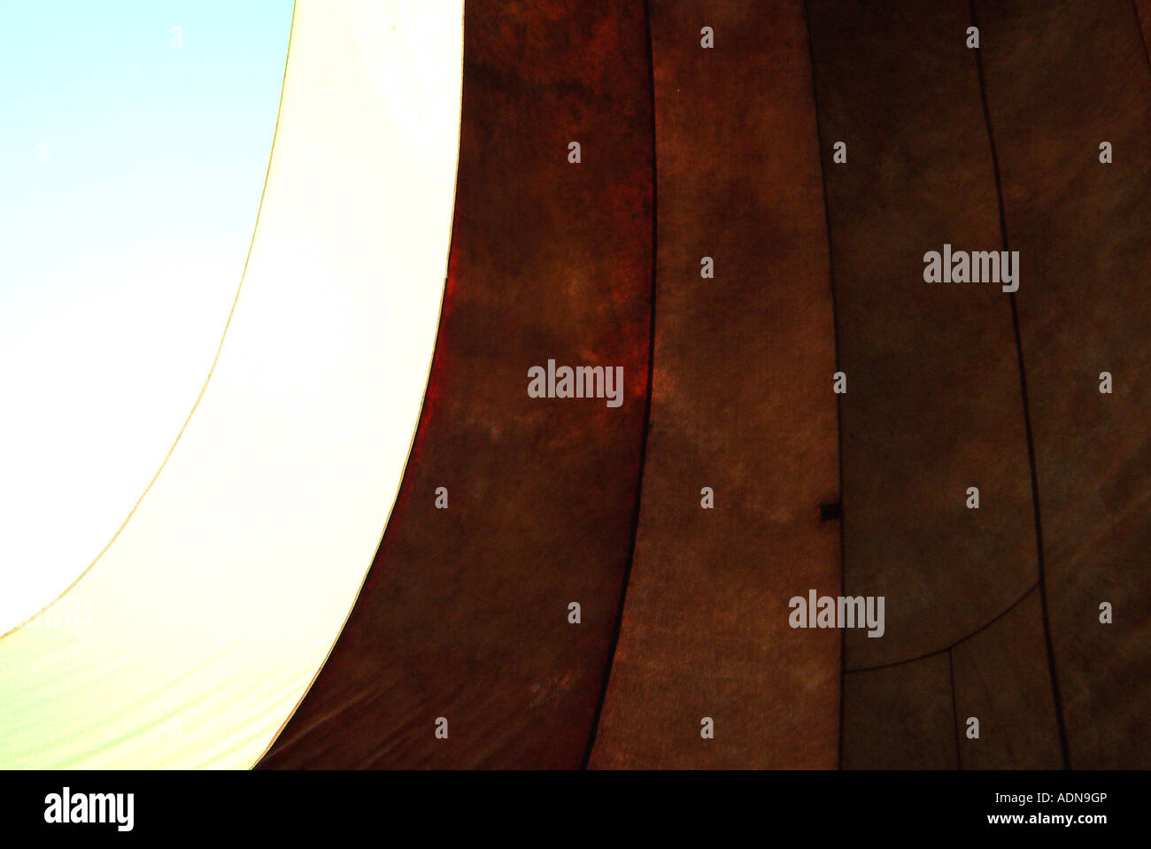 Oruwa sails traditional fishing boat in Negombo Sri Lanka Stock Photo ...